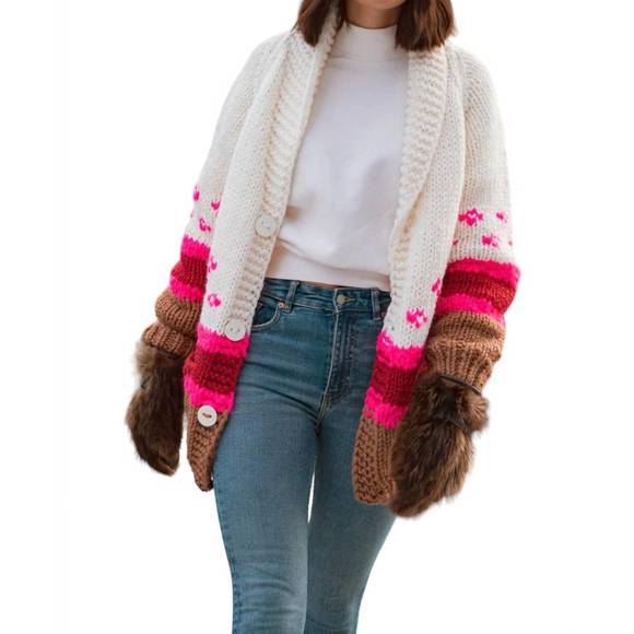 GOGO SWEATERS | Sweaters | New Gogo Sweaters The Stripe Cardi In Birch ...